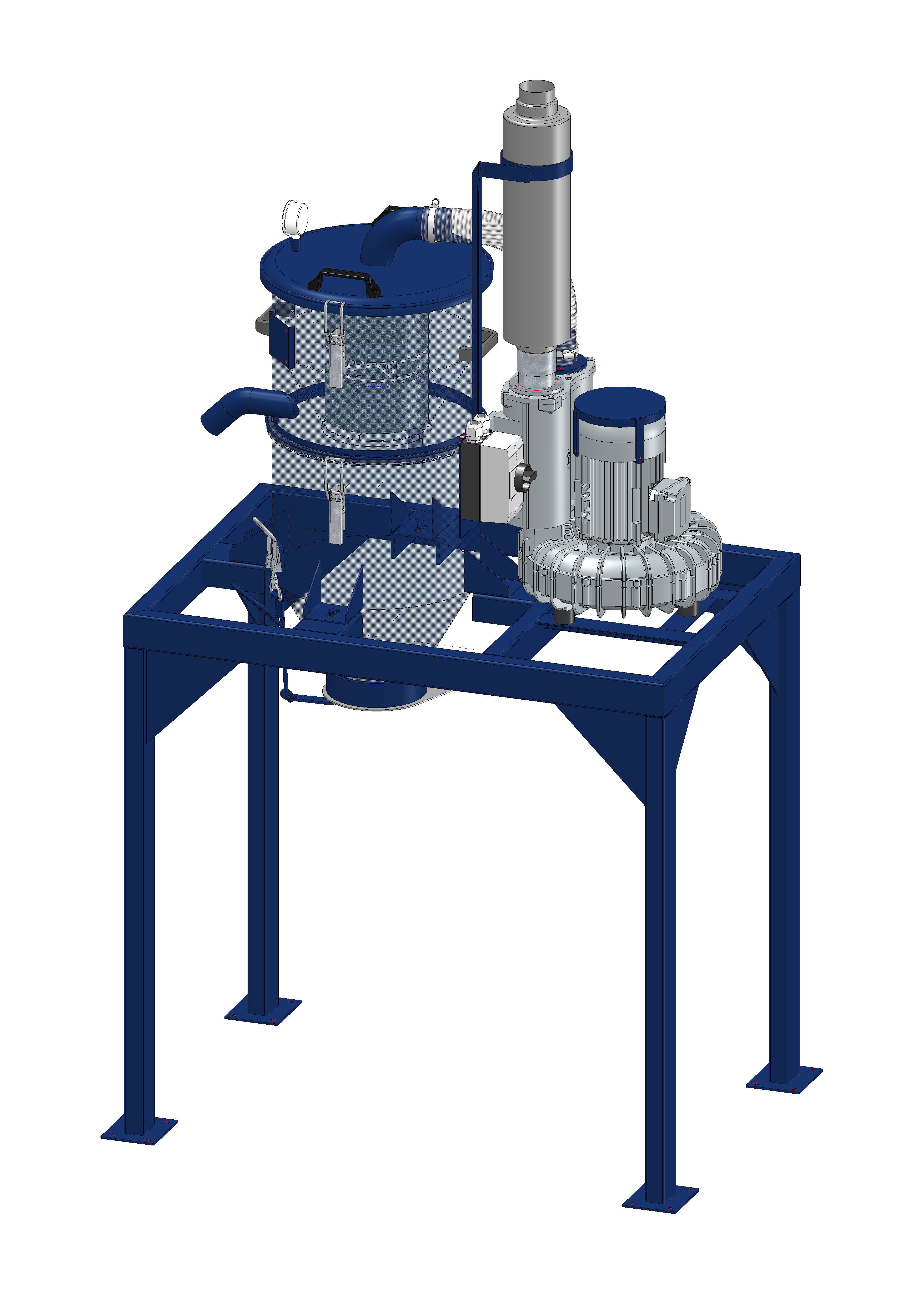 DEBUS Industrie Drehstromsauger DES 800 S